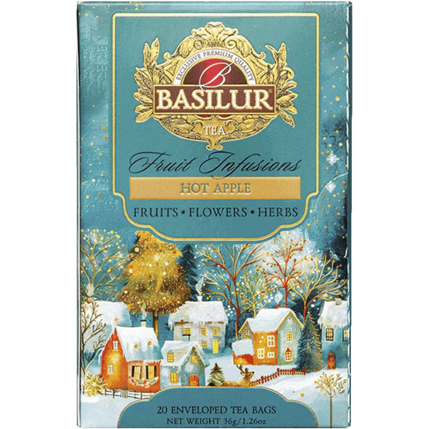 Fruit Infusion - Hot Apple - 20 Bolsas - Basilur - Basilur Tea Chile
