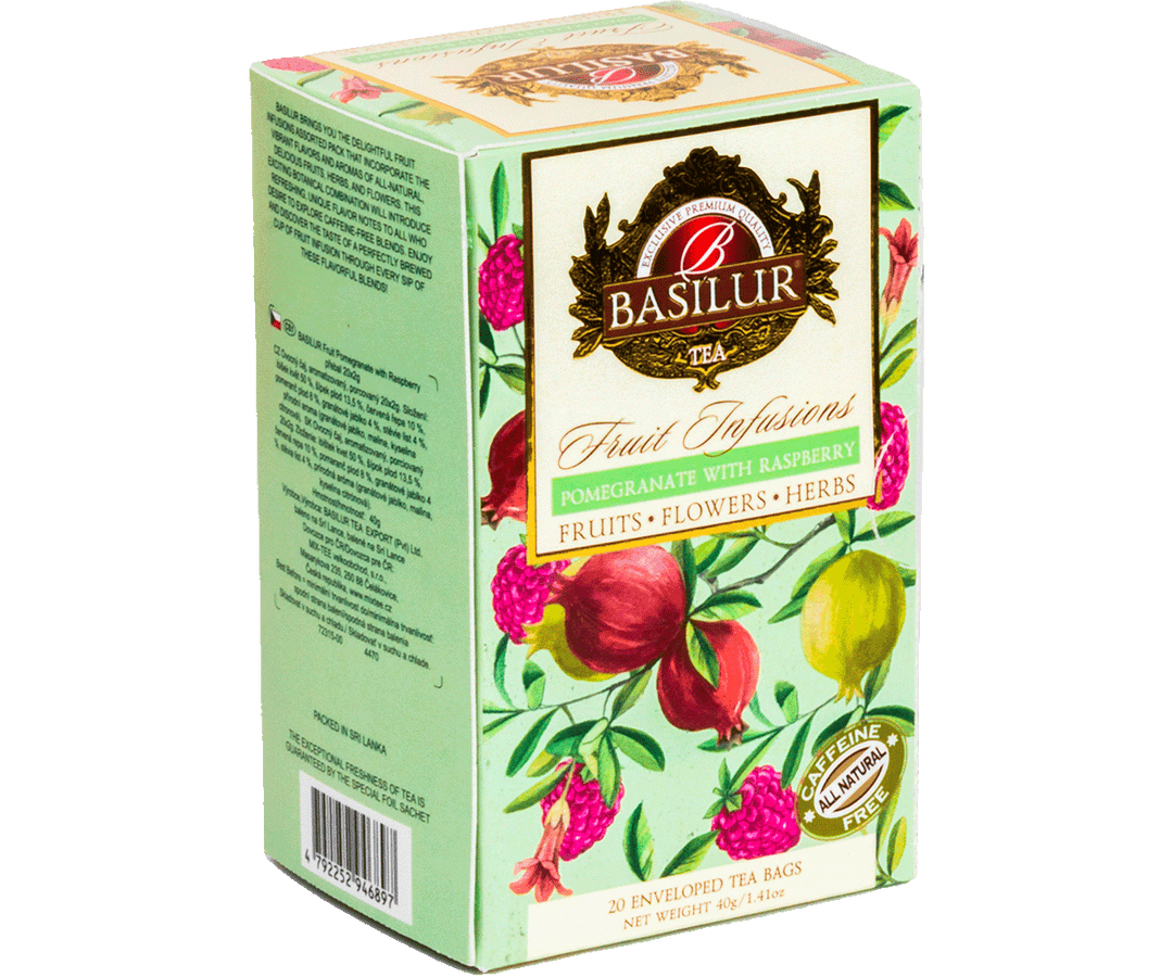 Infusiones de Fruta - Granadas con Frambuesas - 20 Bolsitas
